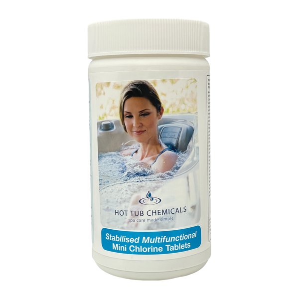 Stabilised Multifunctional Mini Chlorine Tablets 1kg – My Hot Tub Shop
