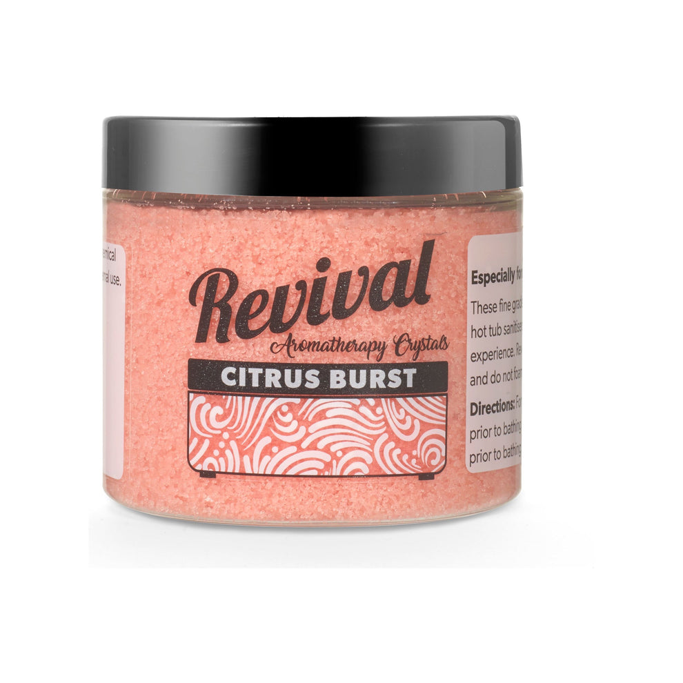 Revival CITRUS BURST Aromatherapy Crystals 250g – My Hot Tub Shop